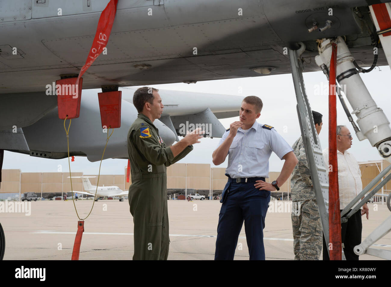 Lieutenant Colonel Robert Chinnock, 355th Operations Group A-10 pilot ...