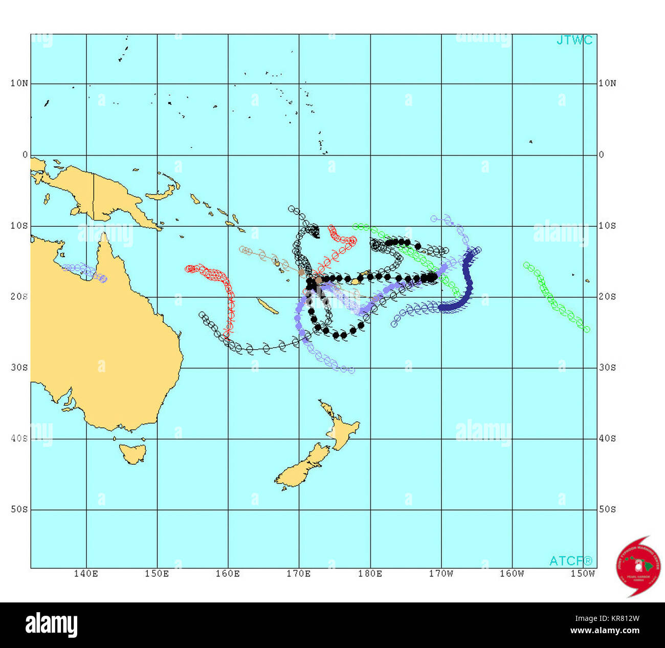 Southern Hemisphere tropical cyclone season from fall 2015 to spring ...