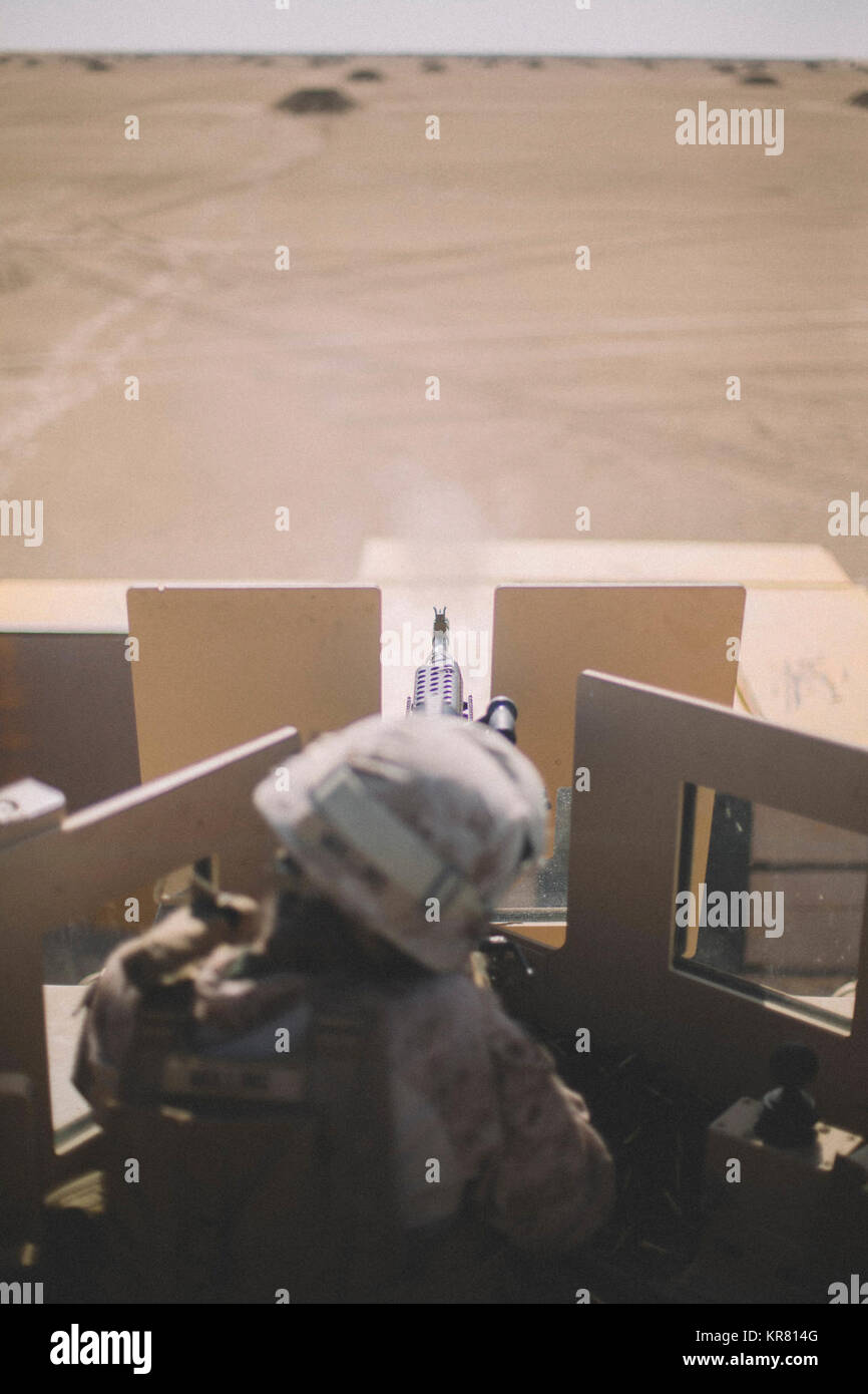 U.S. Marine Cpl. Cheyenne Mullins, a motor transport operator with ...