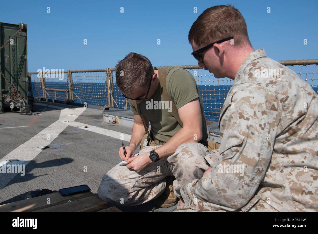 U.S. 5TH FLEET AREA OF OPERATIONS (Nov. 28, 2017) Sgt. Craig Flint ...
