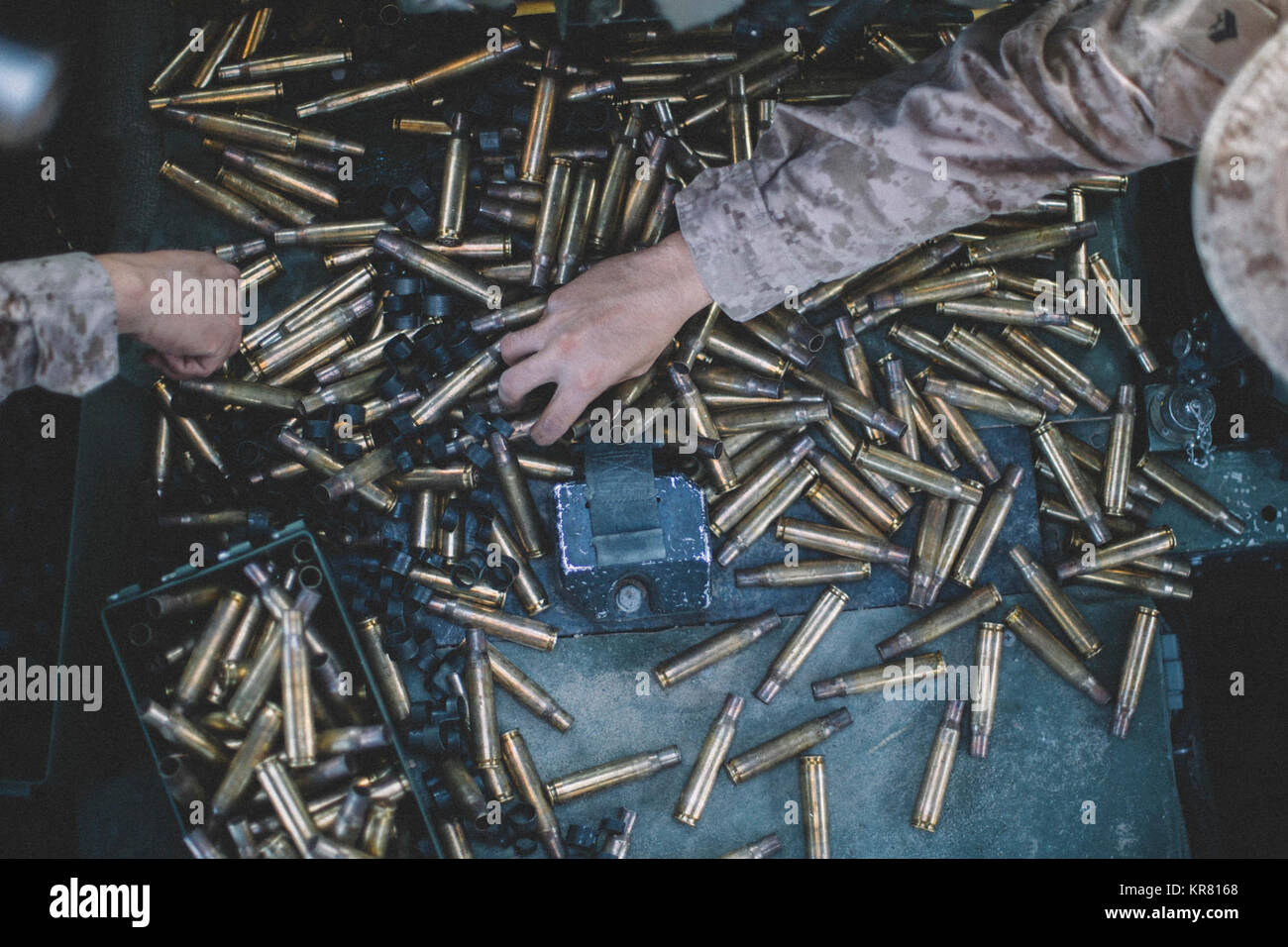 U.S. Marines with Combat Logistics Detachment 5, Special Purpose Marine ...