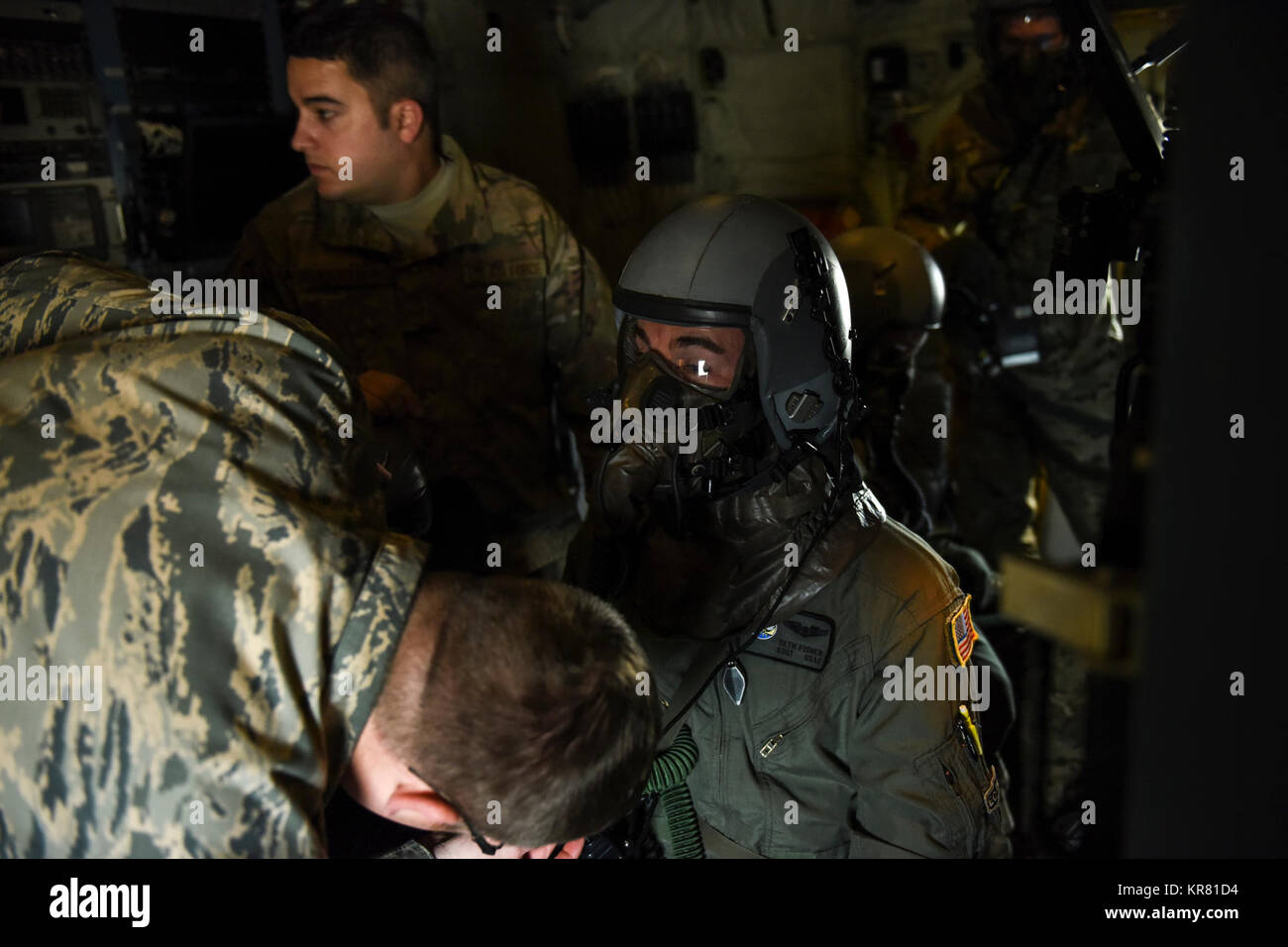 U.S. Air Force Tech. Sgt. Andrew Mossholder, an aircrew flight ...
