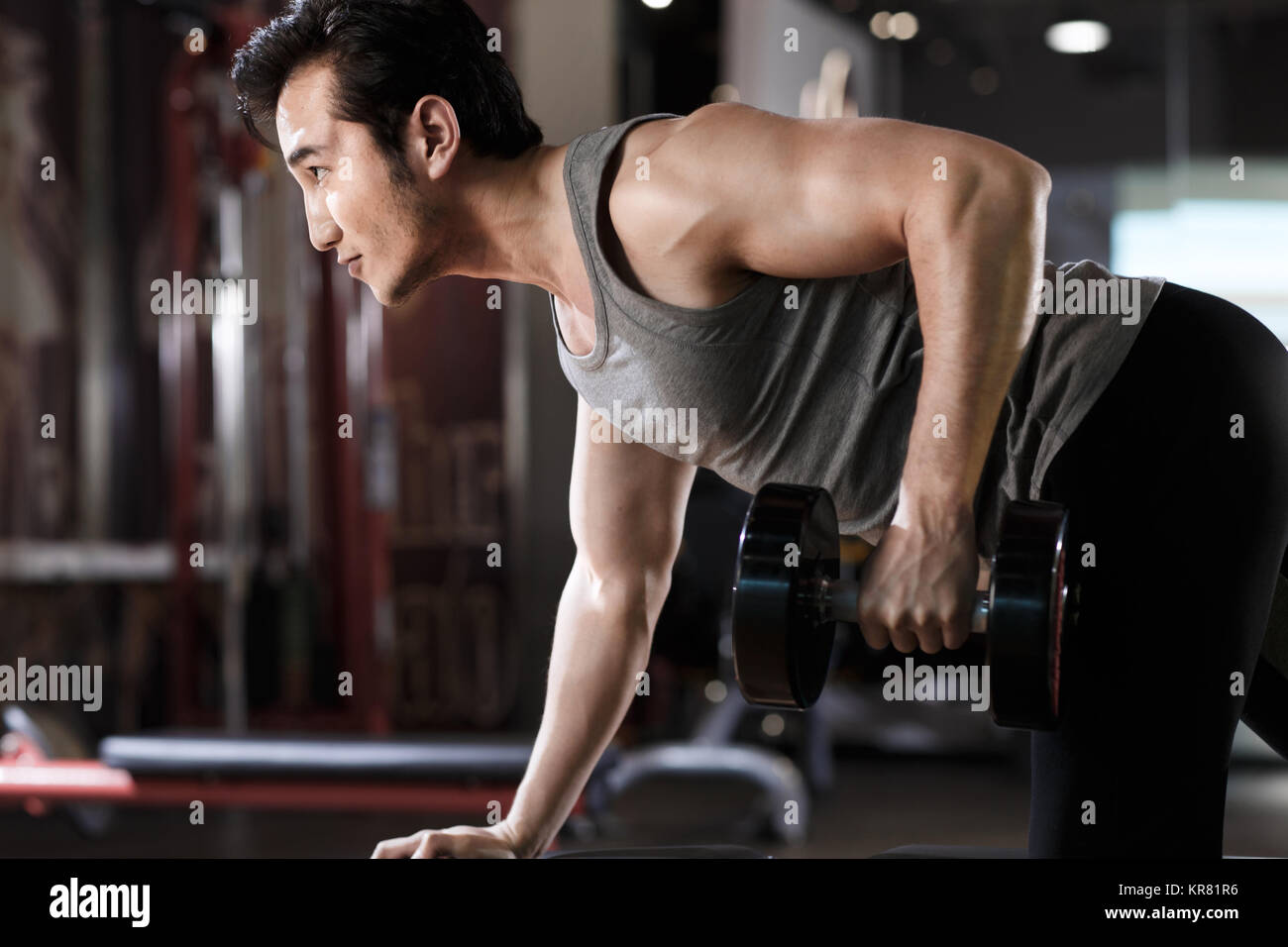 Young men exercise hi-res stock photography and images - Alamy
