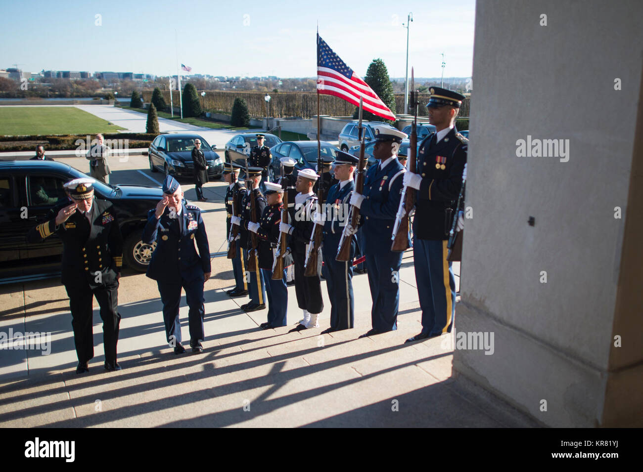 Australian Vice Adm. Ray Griggs, Vice Chief of the Defence Force, and U ...