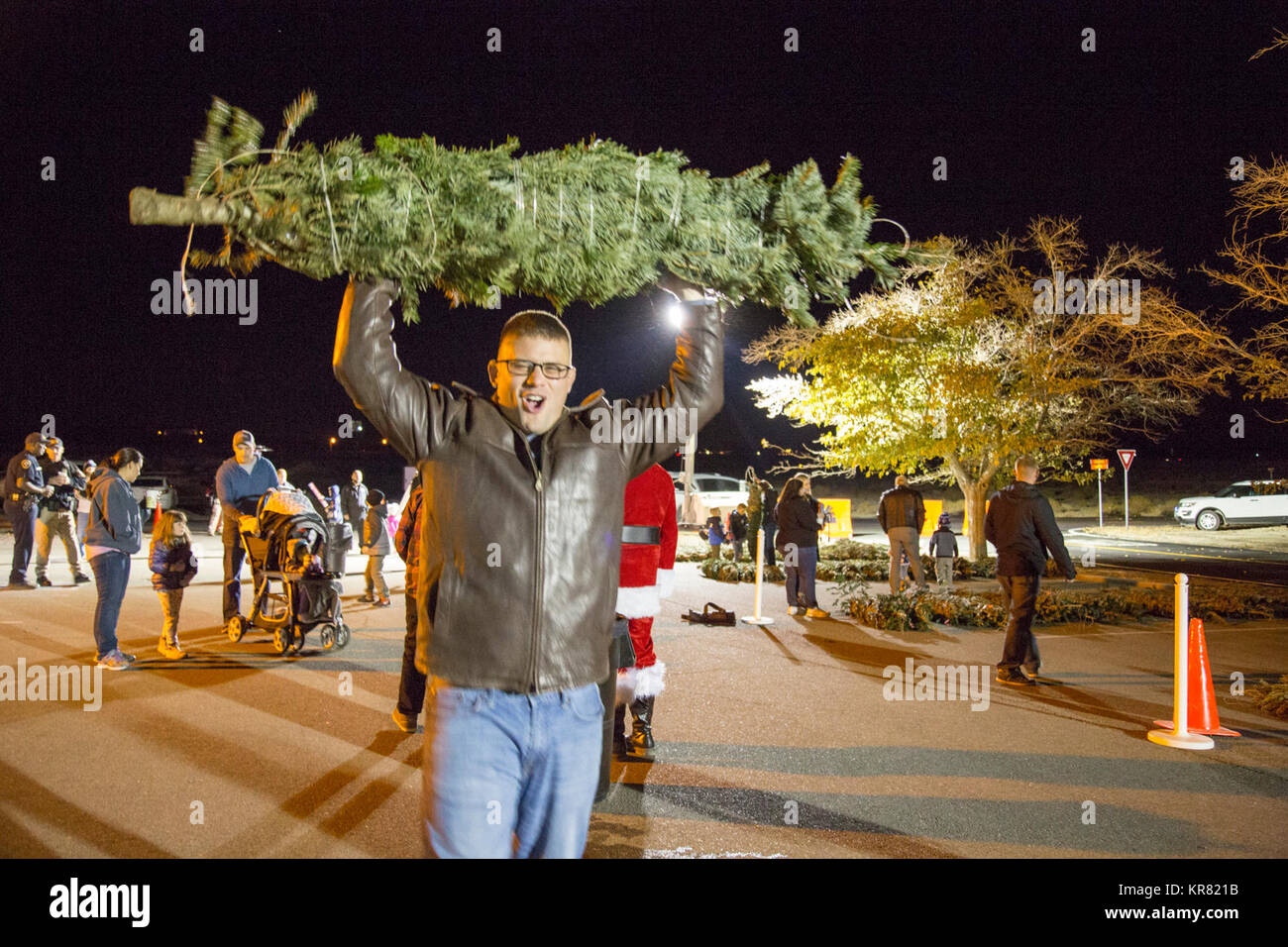 Major Alfredo Romero, S-4 director, victoriously claims his Christmas ...