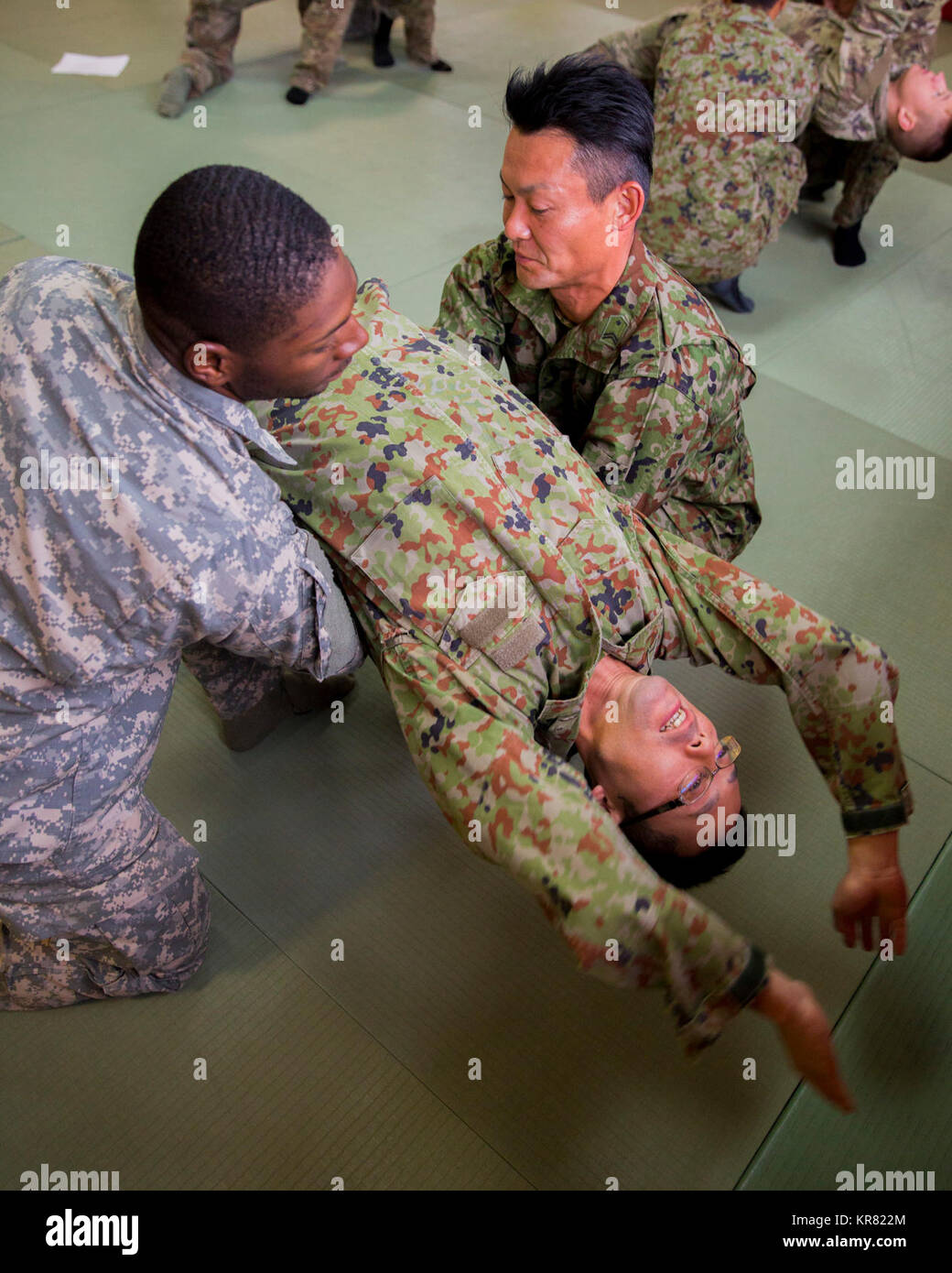 U.S. Army Spc. Javon Mackey with 1st Battalion, 1st Air Defense ...
