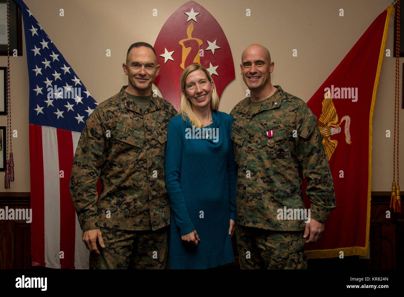 U.S. Marine Corps Maj. Gen. John K. Love, commanding general, 2nd ...