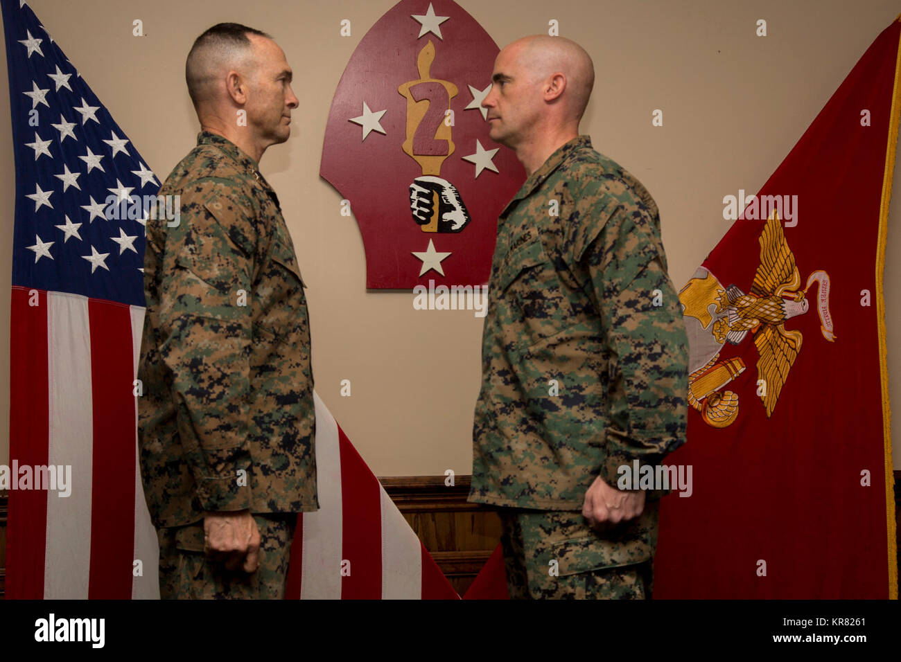 U.S. Marine Corps Maj. Gen. John K. Love, commanding general, 2nd ...