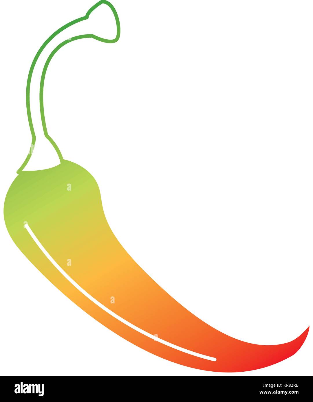 spicy chile vegetable icon Stock Vector Image & Art - Alamy