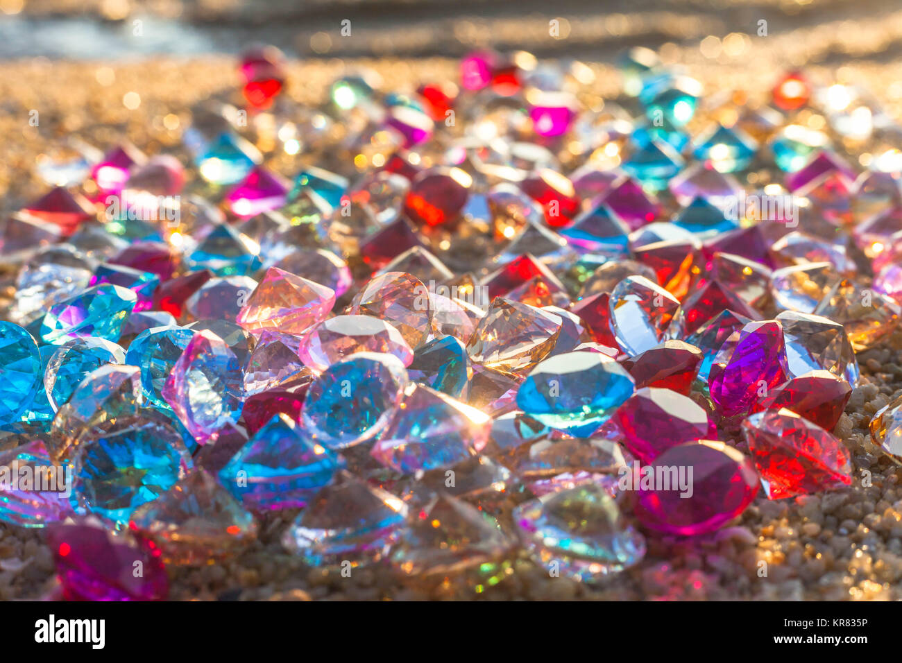 Gemstones on the beach hi-res stock photography and images - Alamy