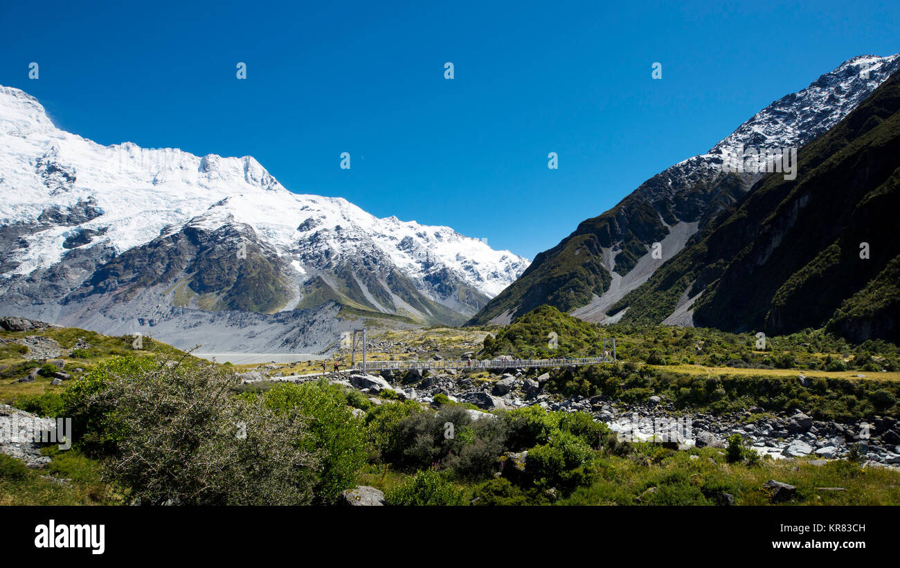Mount Cook,South Island,New Zealand Stock Photo - Alamy