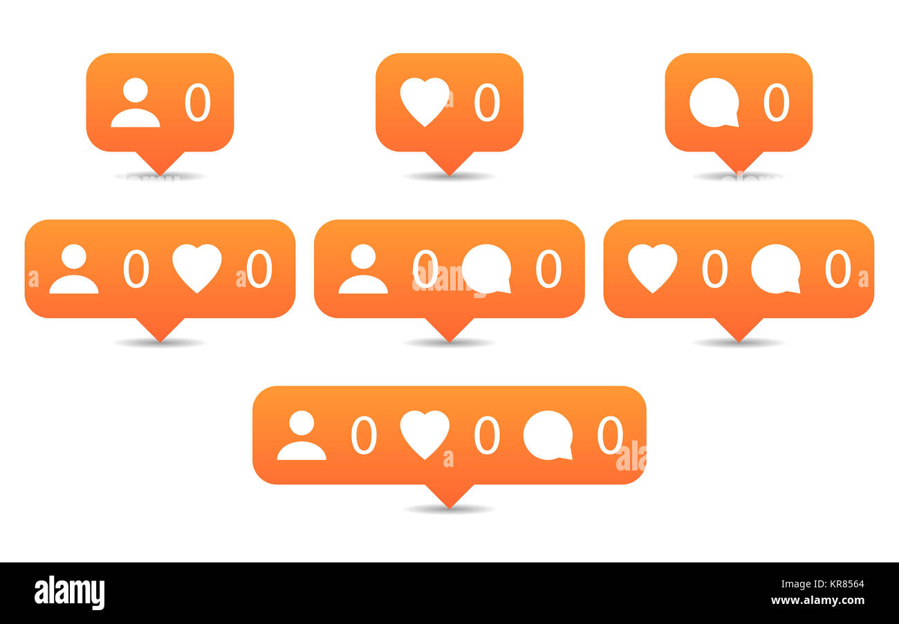 Like comment icon in hi-res stock photography and images - Alamy