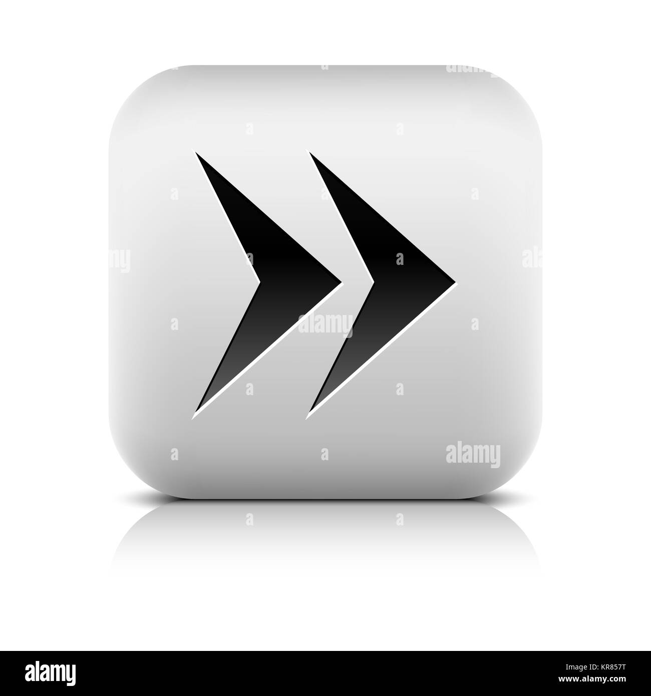 Web icon with arrow sign Stock Photo - Alamy