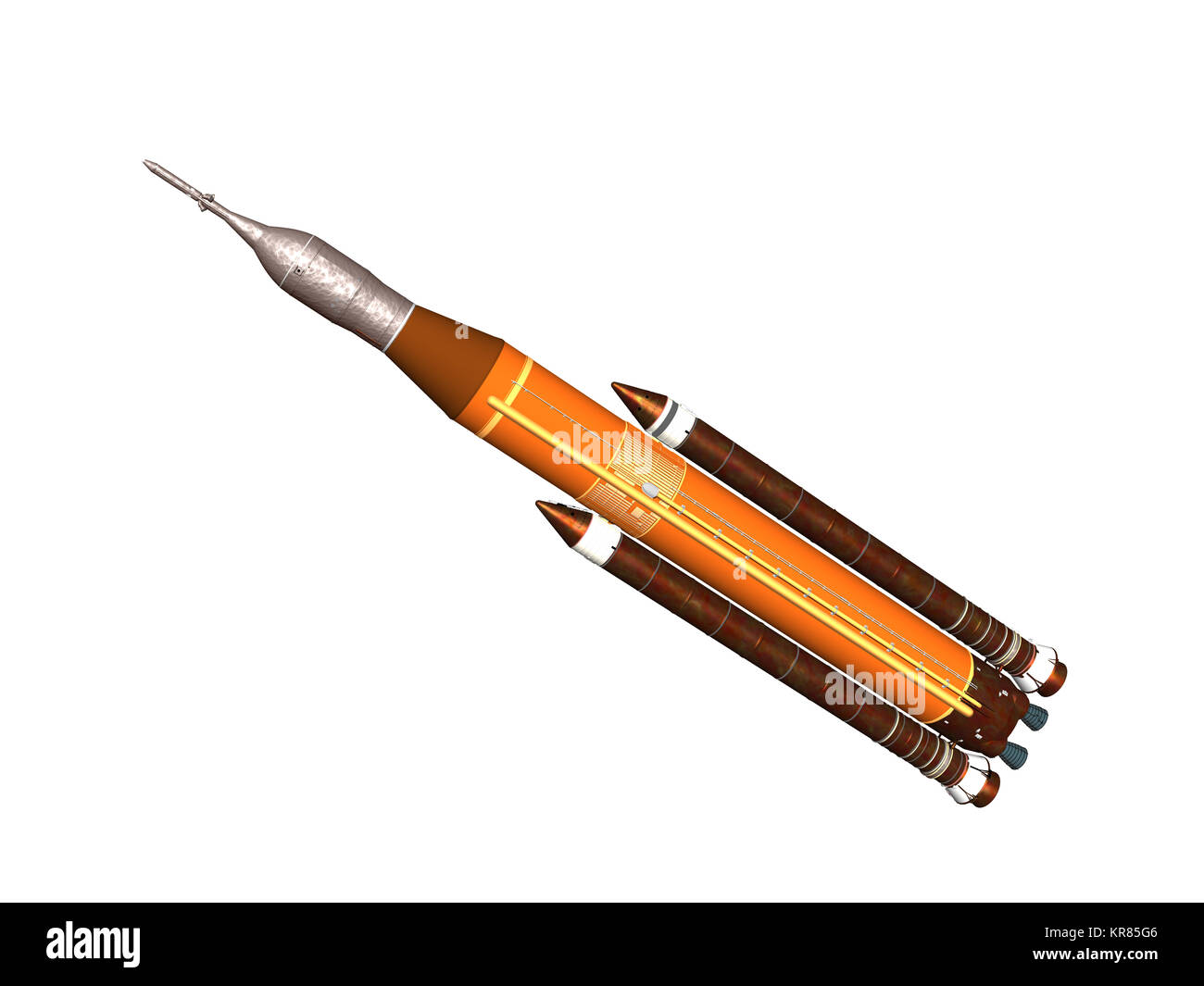 Space rocket take off Cut Out Stock Images & Pictures - Alamy
