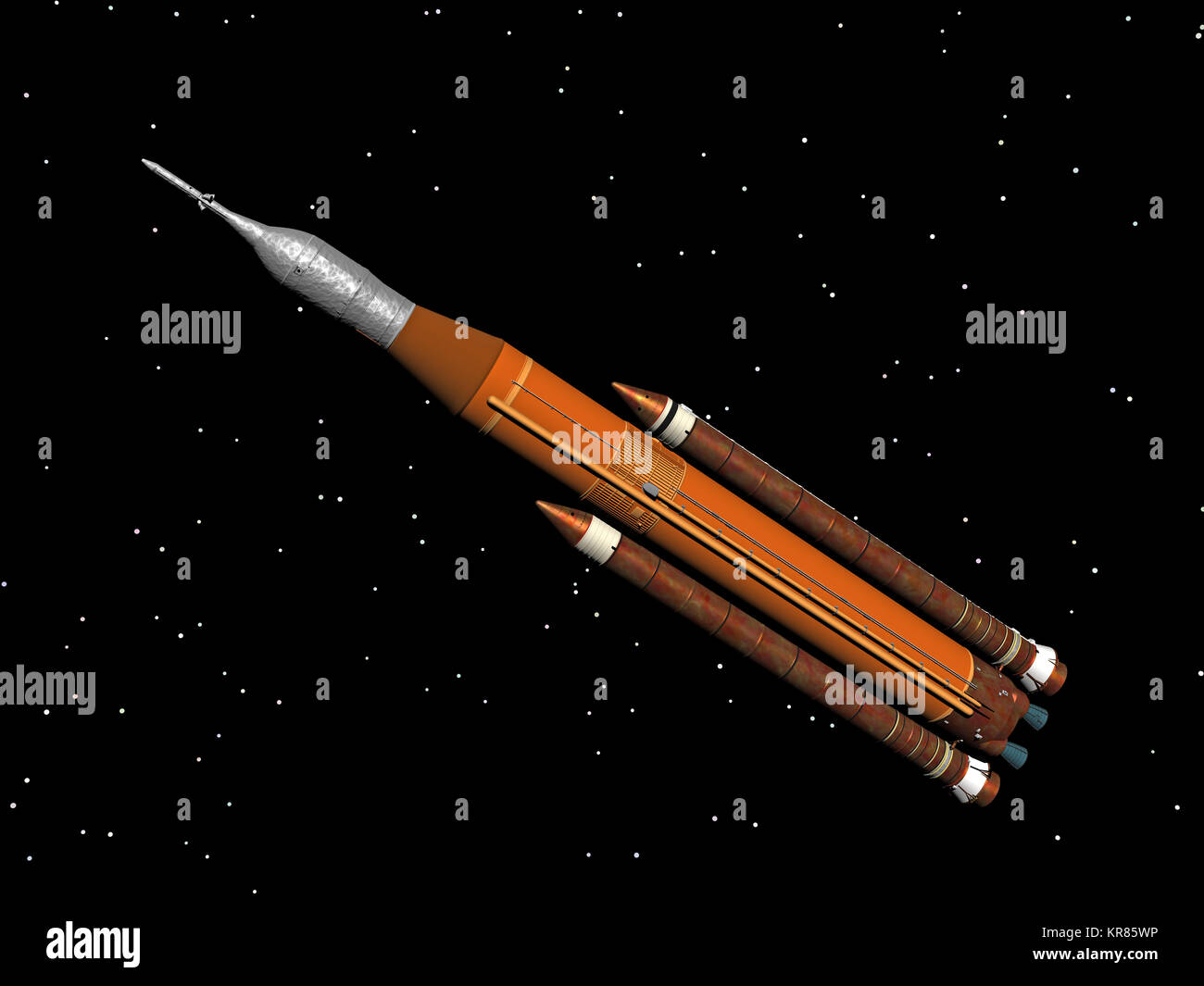 Spaceship rocket hi-res stock photography and images - Alamy