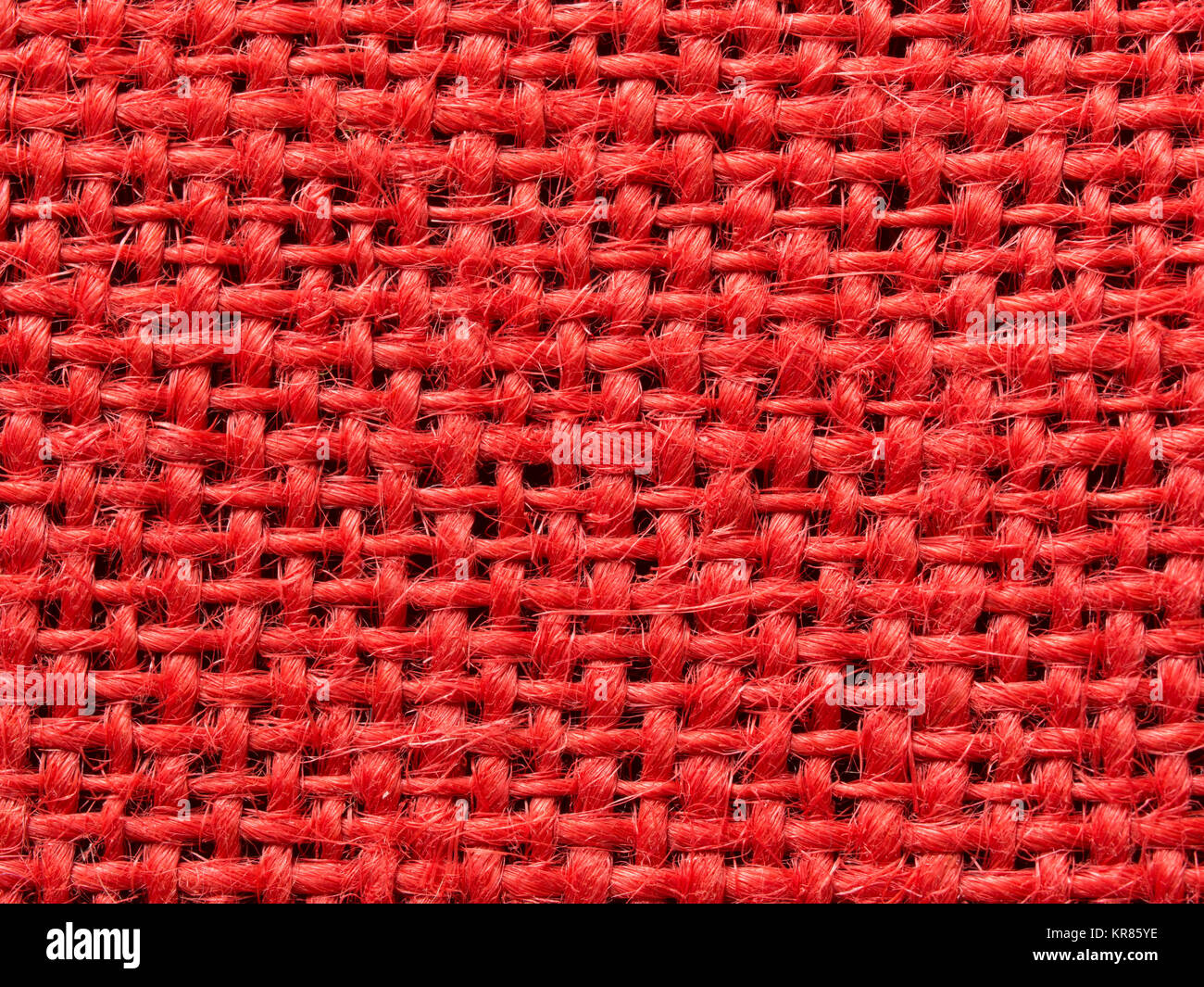 red burlap fabric texture background Stock Photo - Alamy