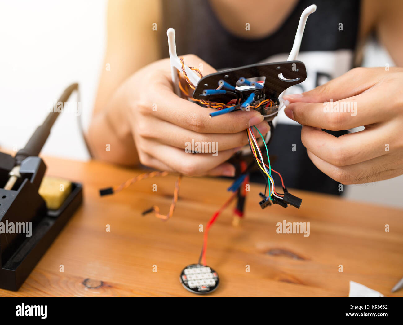 Installation of drone Stock Photo - Alamy