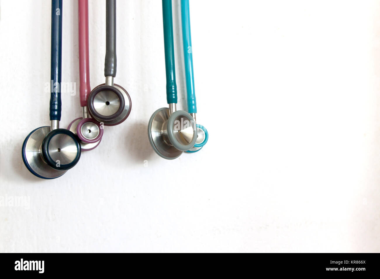 stethoscope many color Stock Photo - Alamy
