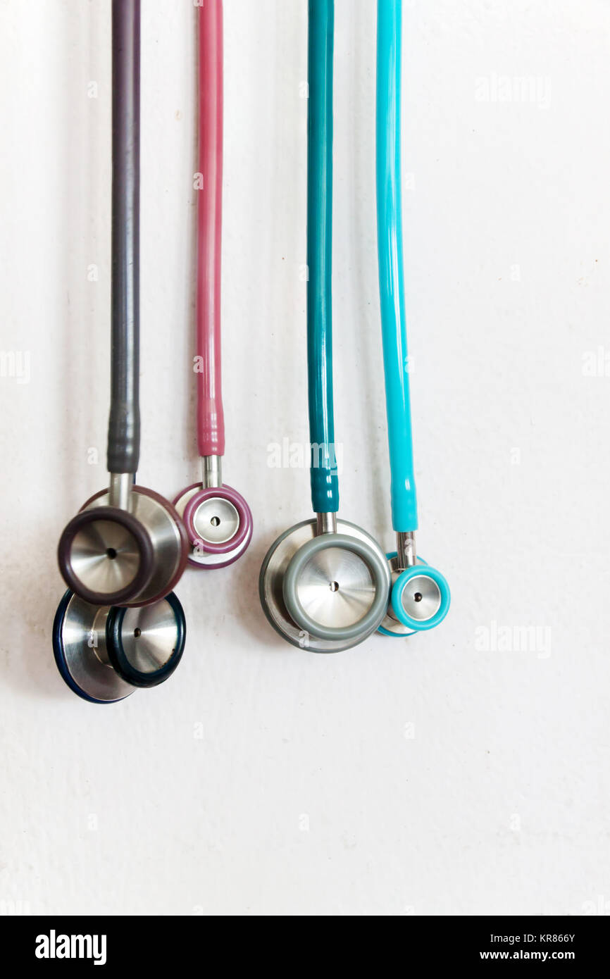 stethoscope many color Stock Photo - Alamy