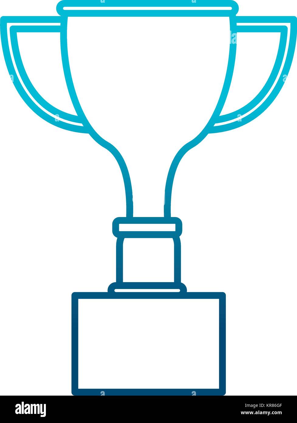 Cup trophy symbol icon vector illustration graphic design Stock Vector ...