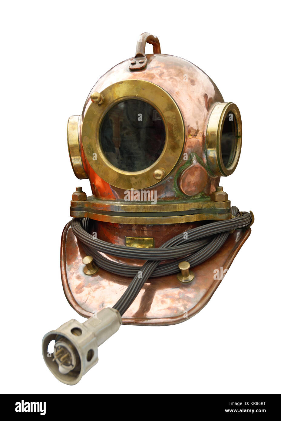 Old deep sea diver suit Cut Out Stock Images & Pictures - Alamy