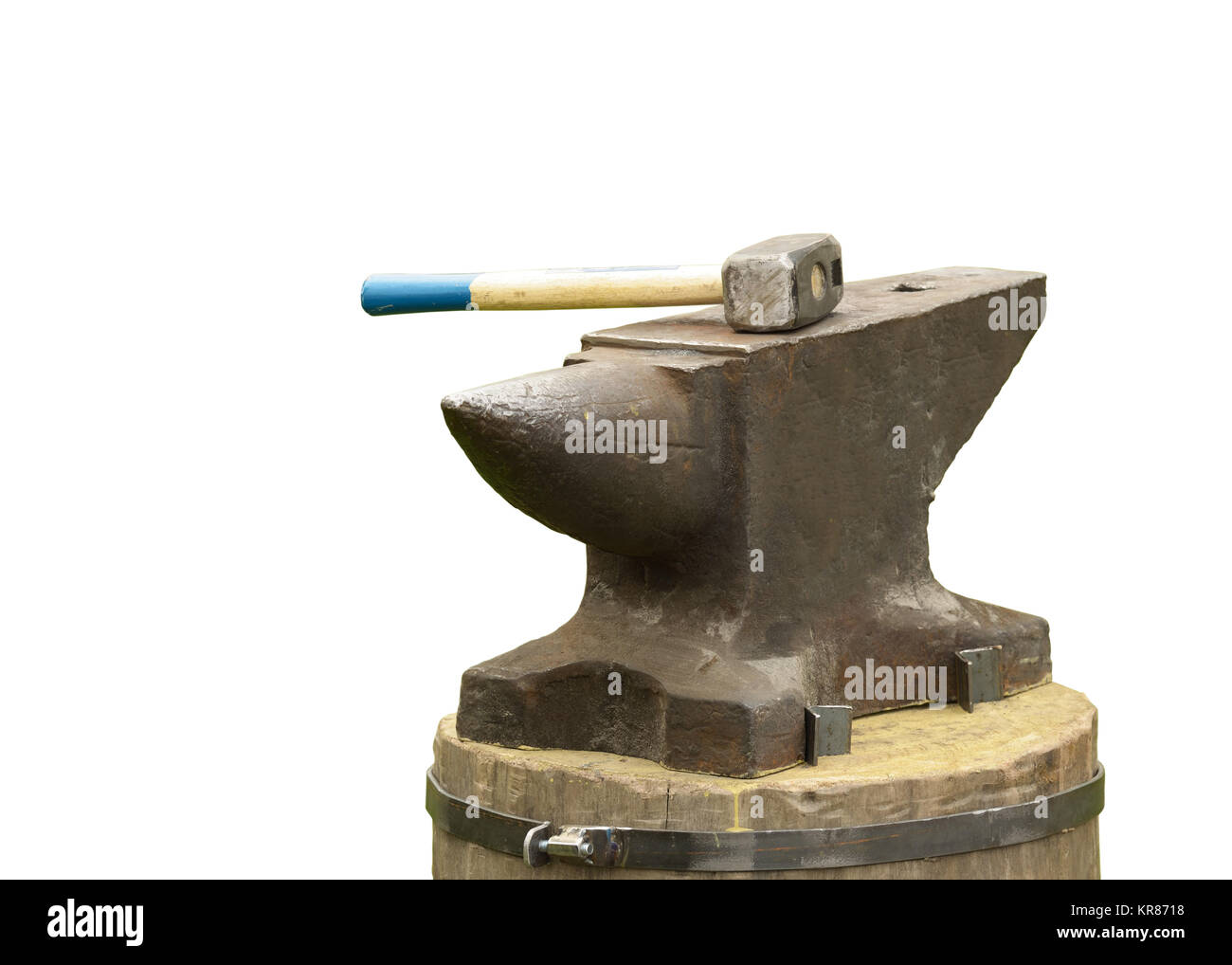 Machine for forging works.A necessary tool in the work of a blacksmith ...