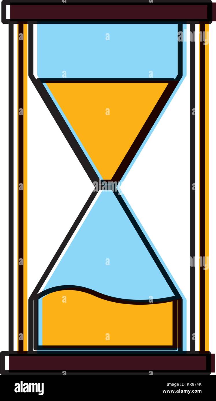 Hourglass time symbol icon vector illustration graphic design Stock ...