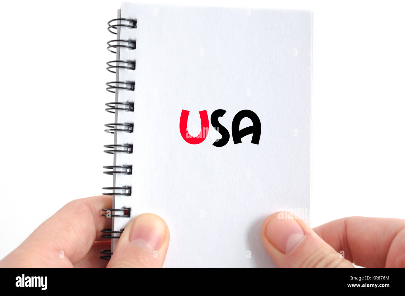 Usa text concept Stock Photo - Alamy