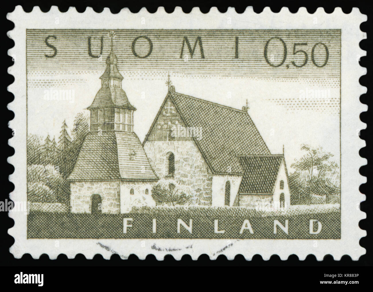 Finnish postage stamp hi-res stock photography and images - Alamy