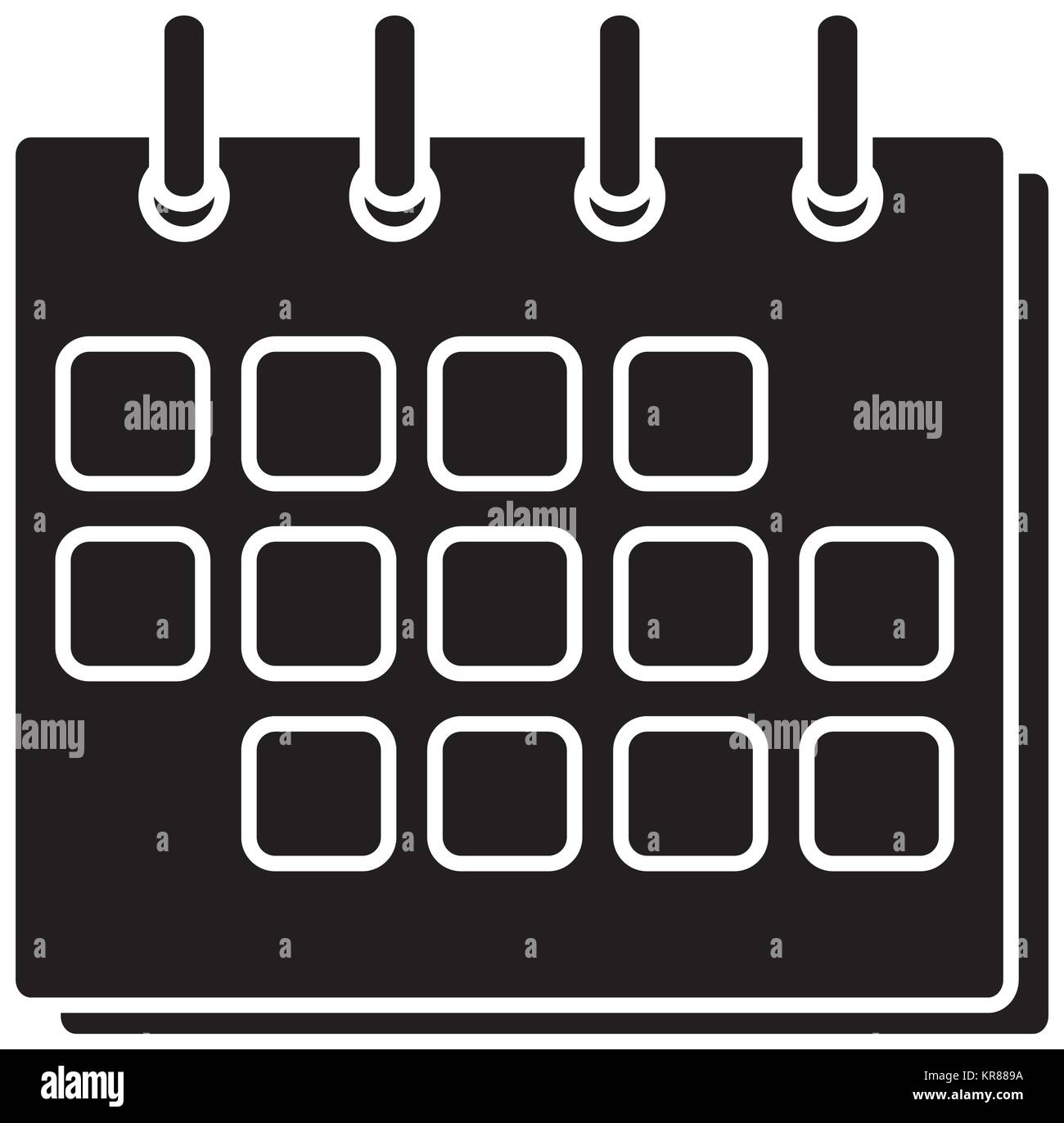 Calendar event symbol icon vector illustration graphic design Stock ...