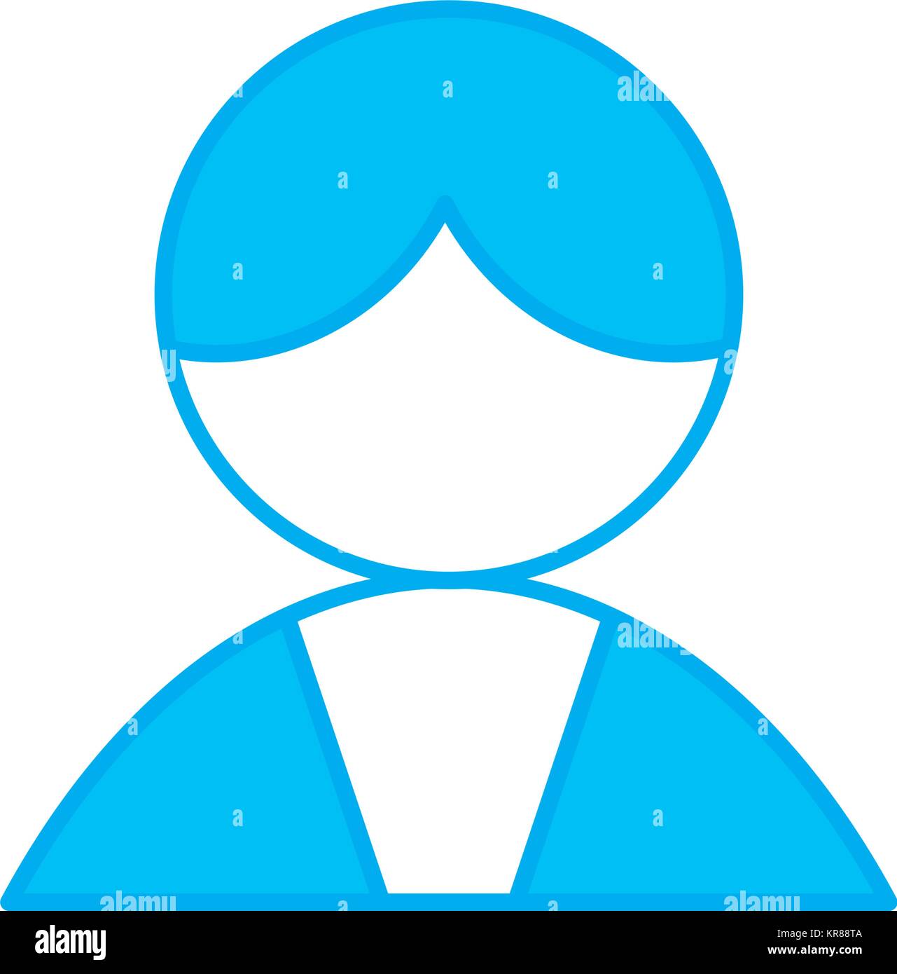 Contact avatar symbol icon vector illustration graphic design Stock ...