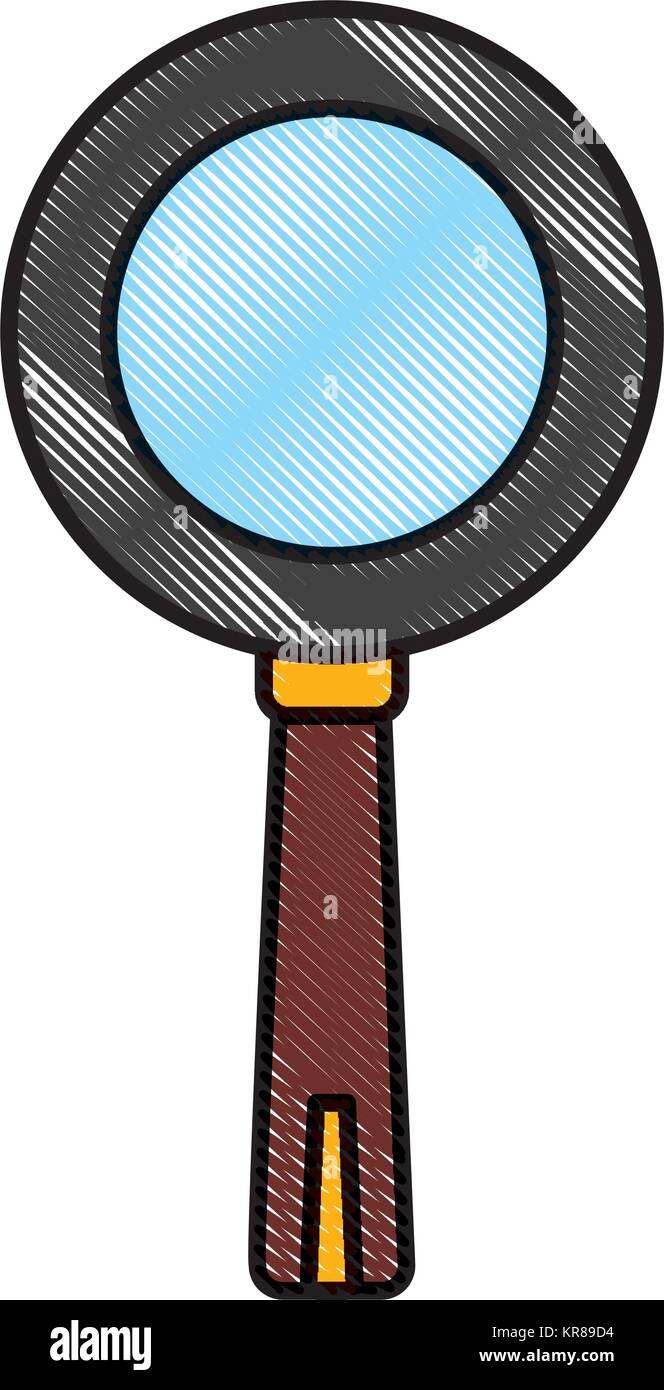 Magnifying glass symbol icon vector illustration graphic design Stock ...