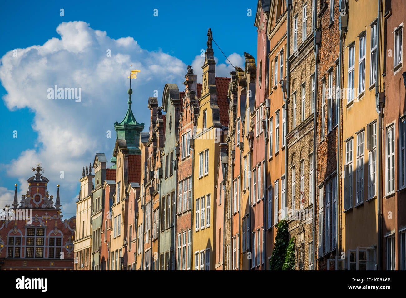 architecture of old town in gdansk Stock Photo - Alamy