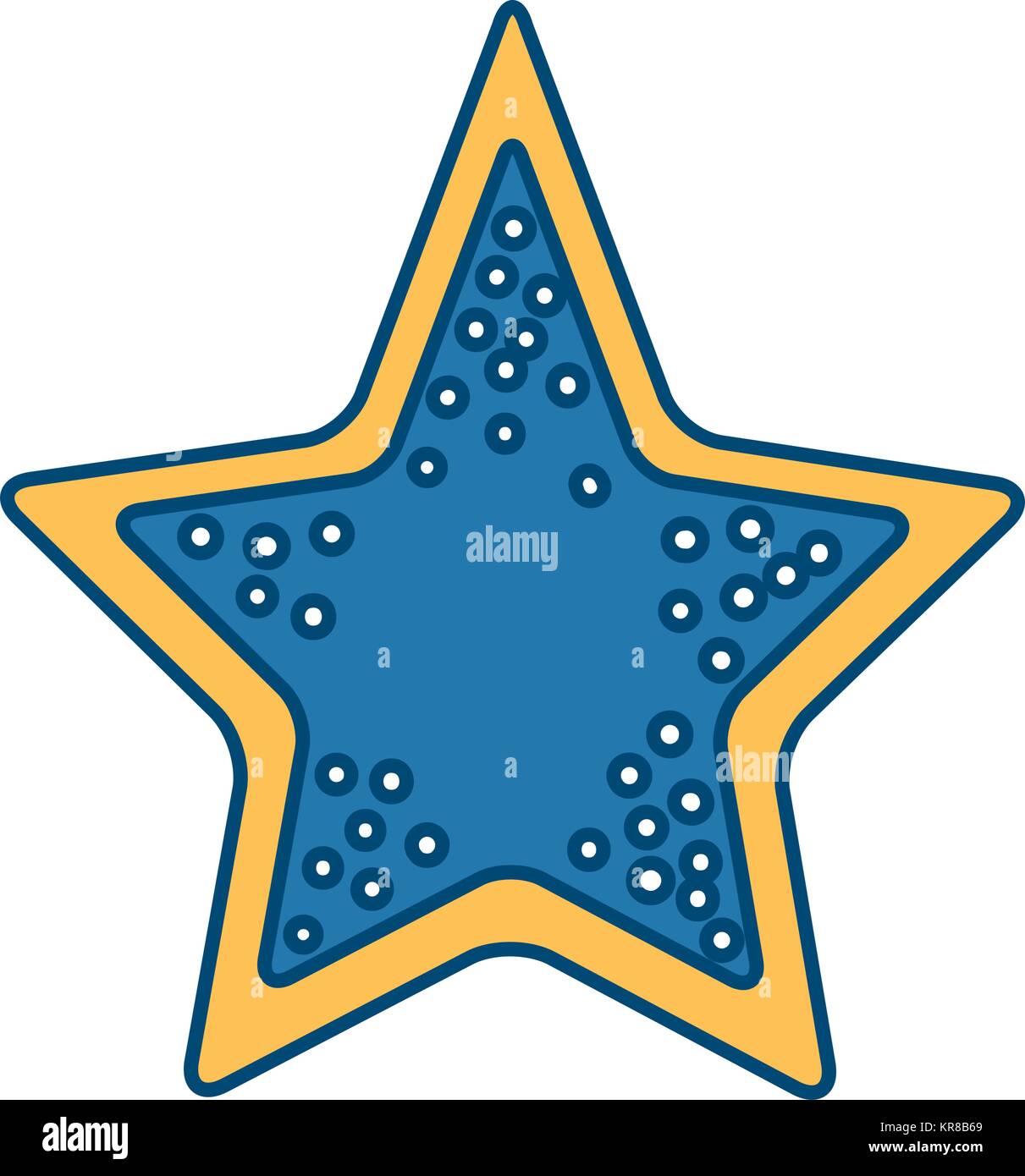 Sea star symbol Stock Vector Image & Art - Alamy