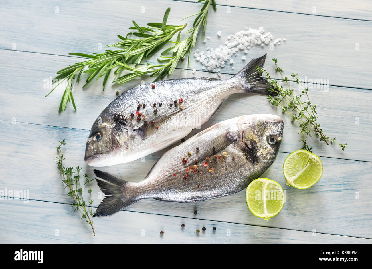 Dorade Royale Fish Stock Photo - Alamy
