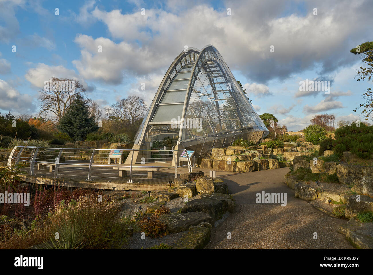 alpine house kew gardens Stock Photo - Alamy