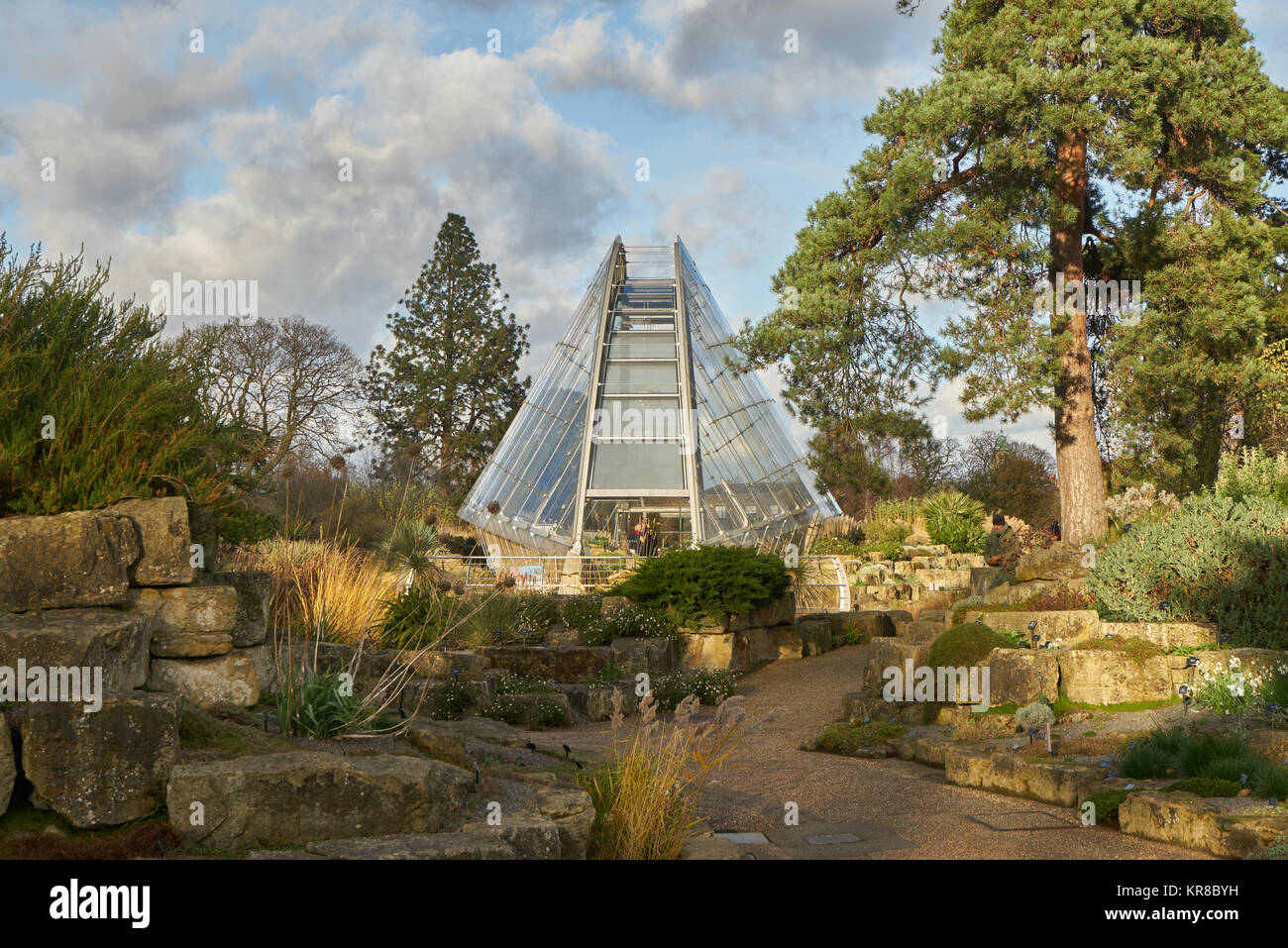 alpine house kew gardens Stock Photo - Alamy