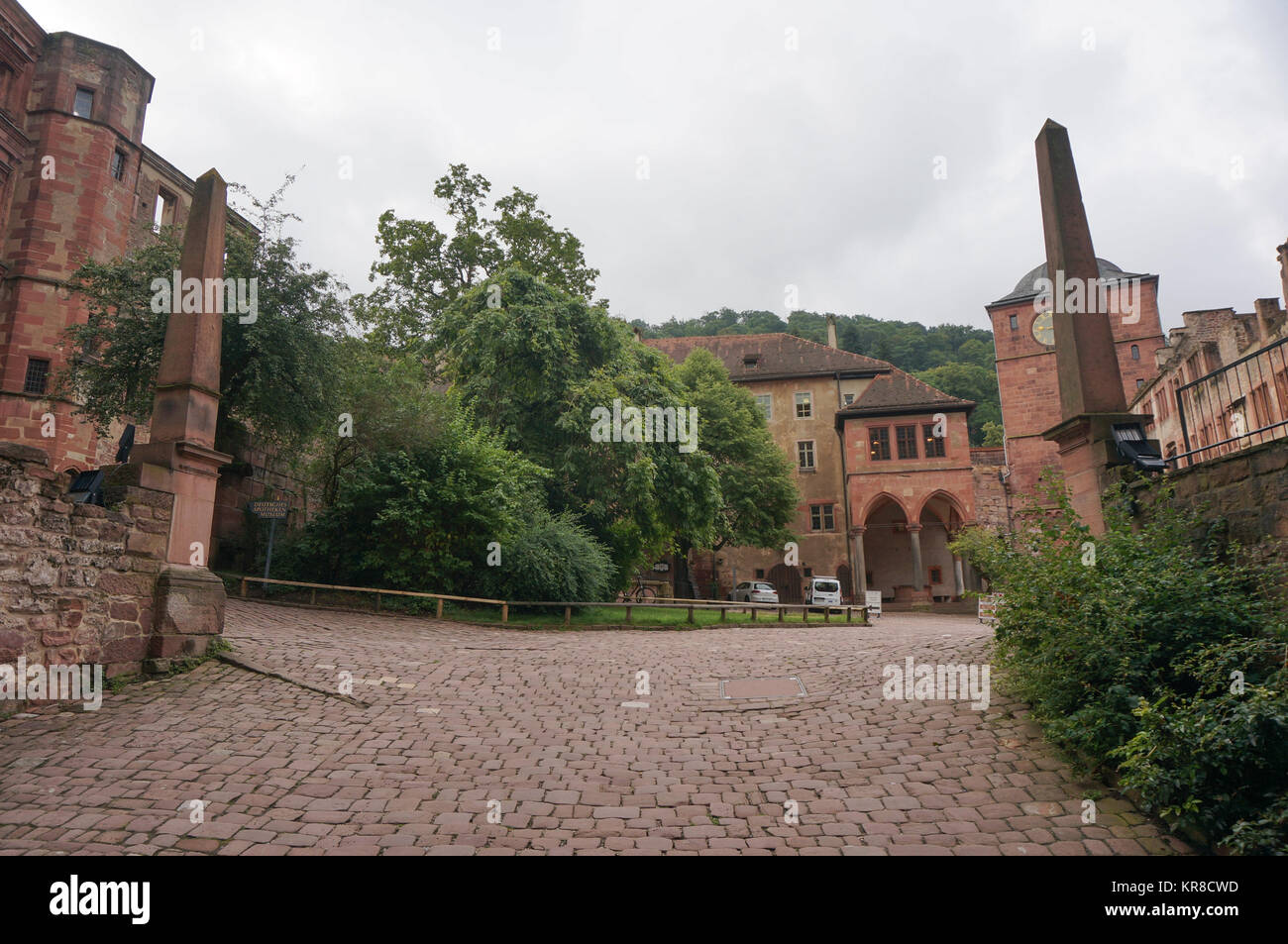 heidelberg castle interior Stock Photo - Alamy