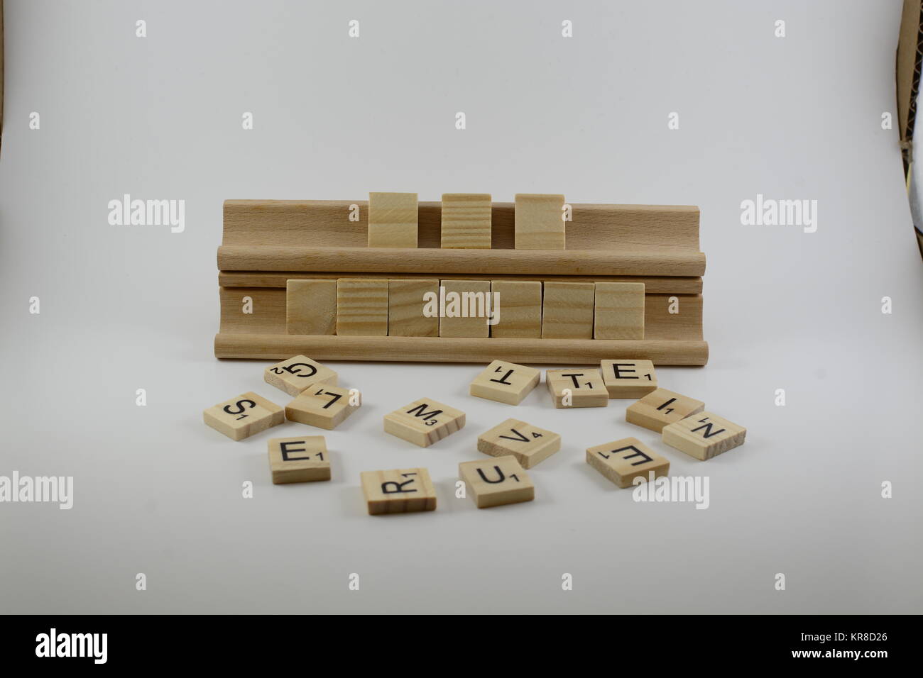Blank scrabble tile hi-res stock photography and images - Alamy
