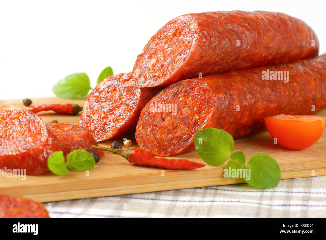 Hungarian kielbasa hi-res stock photography and images - Alamy