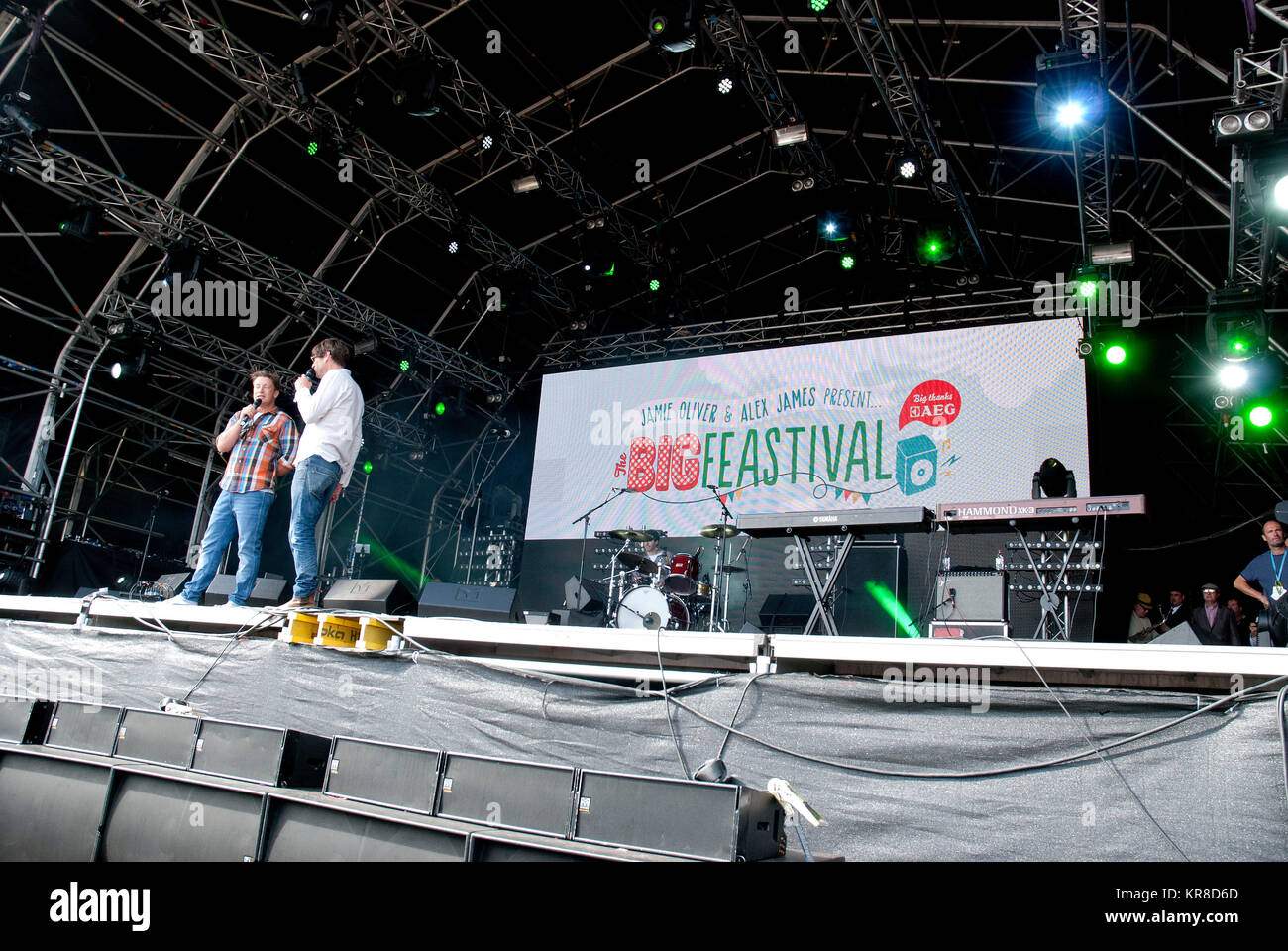 The Big Feastival , The Cotswolds, England Stock Photo - Alamy