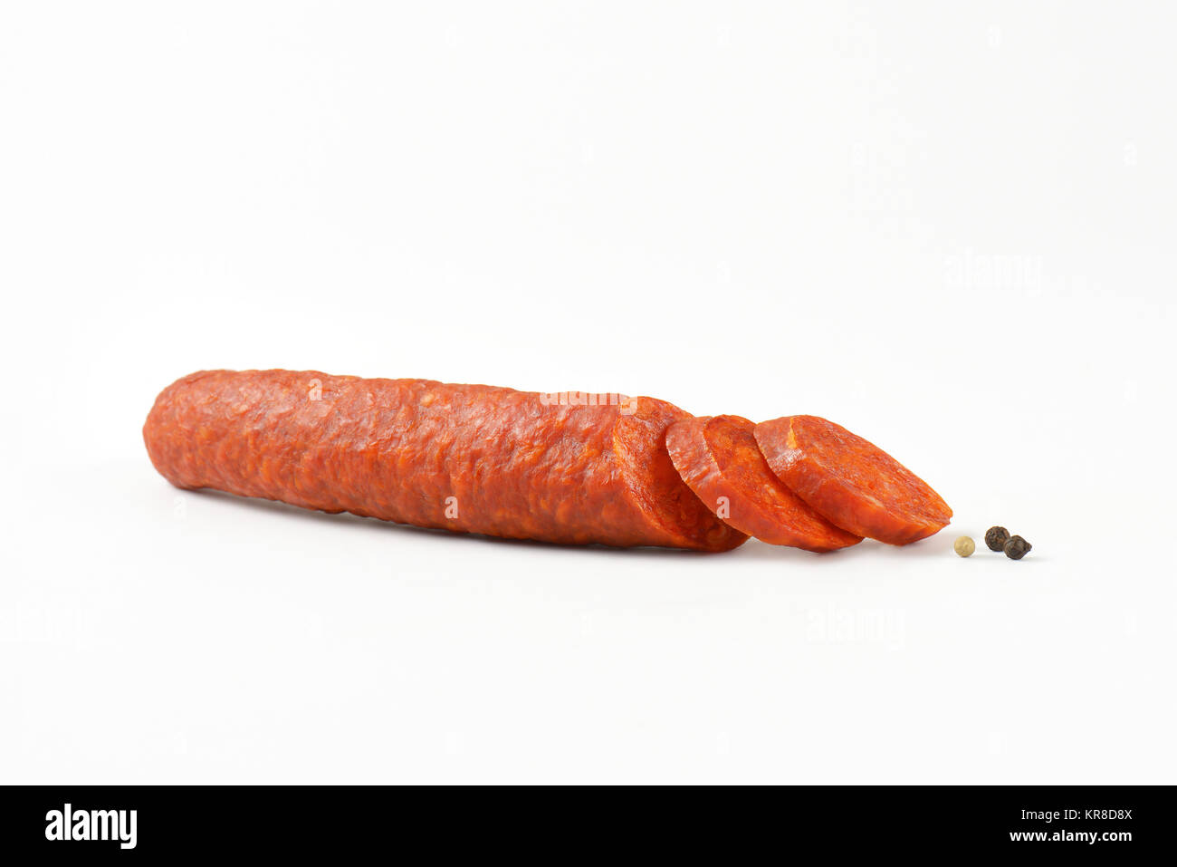 Hungarian Csabai Sausage Stock Photo - Alamy
