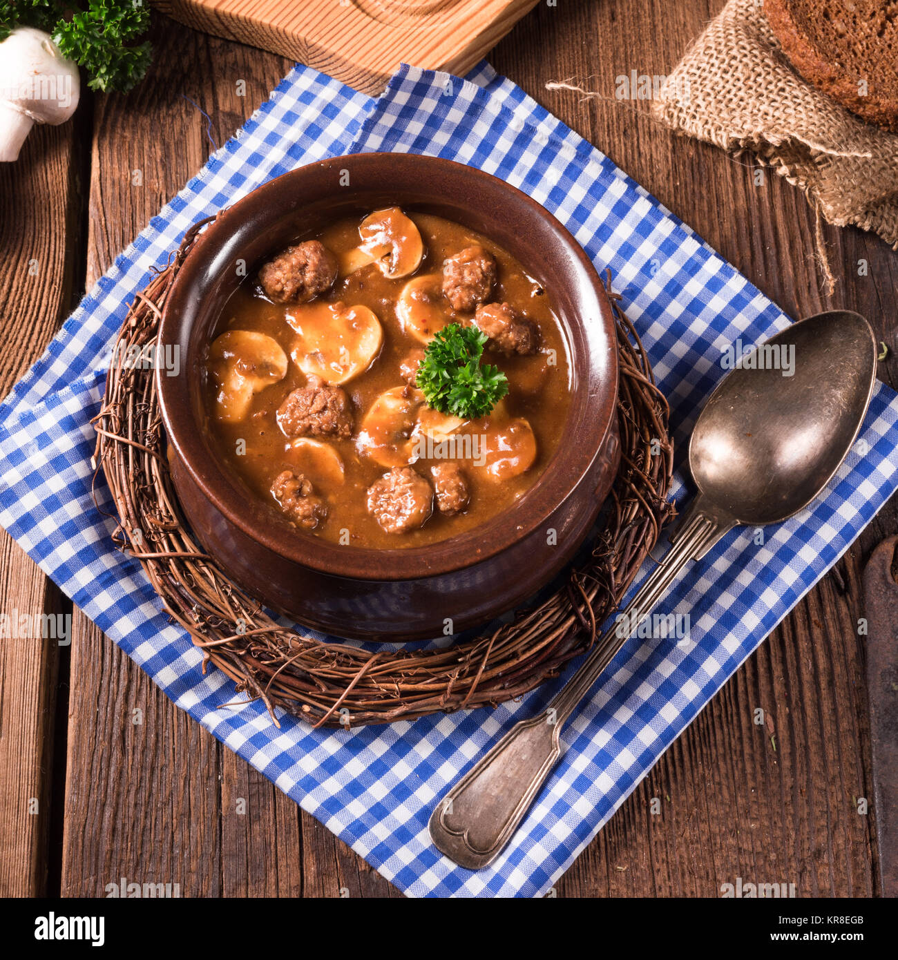 Mock turtle soup hi-res stock photography and images - Alamy