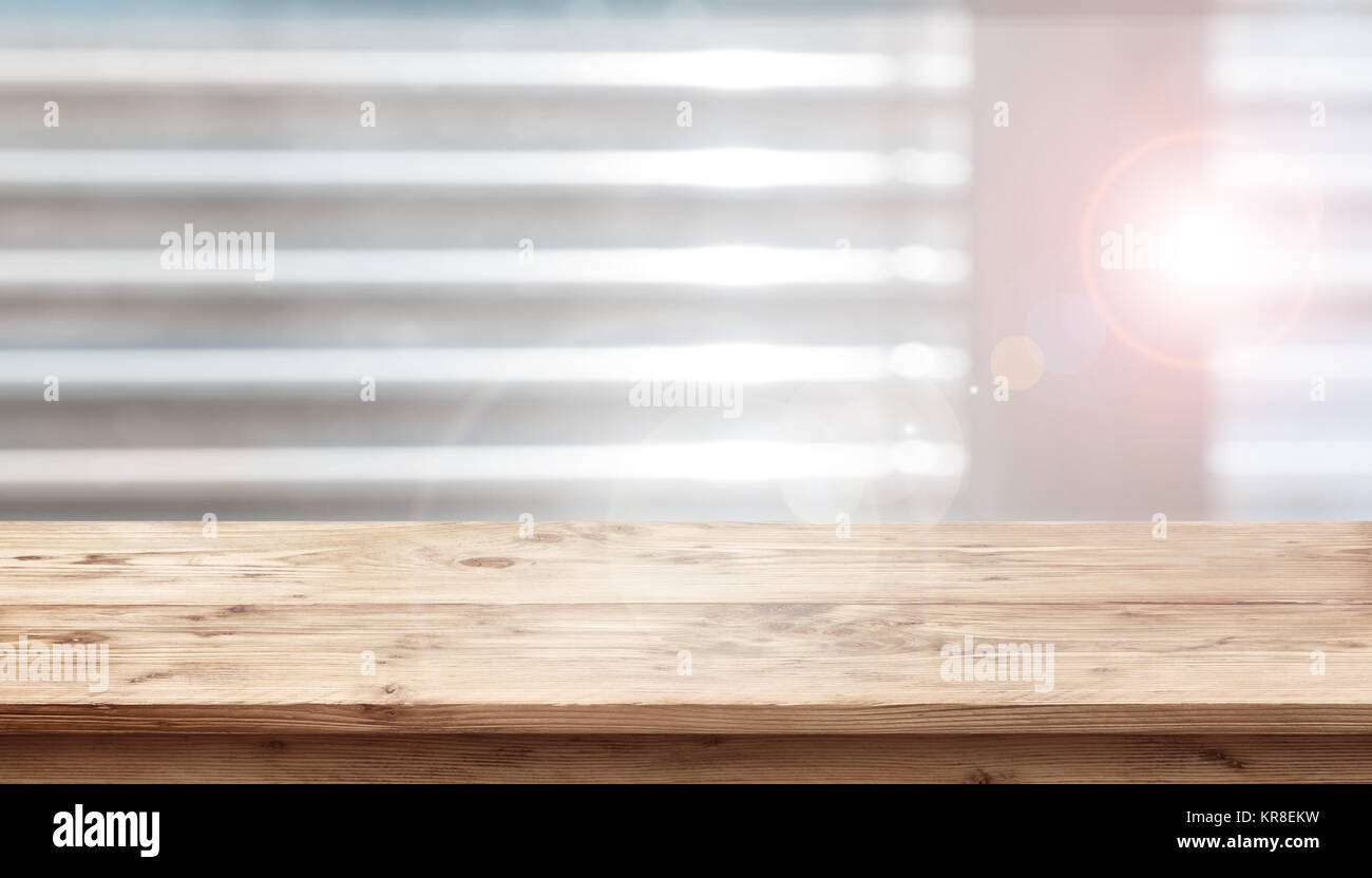 rustic wooden table background Stock Photo - Alamy