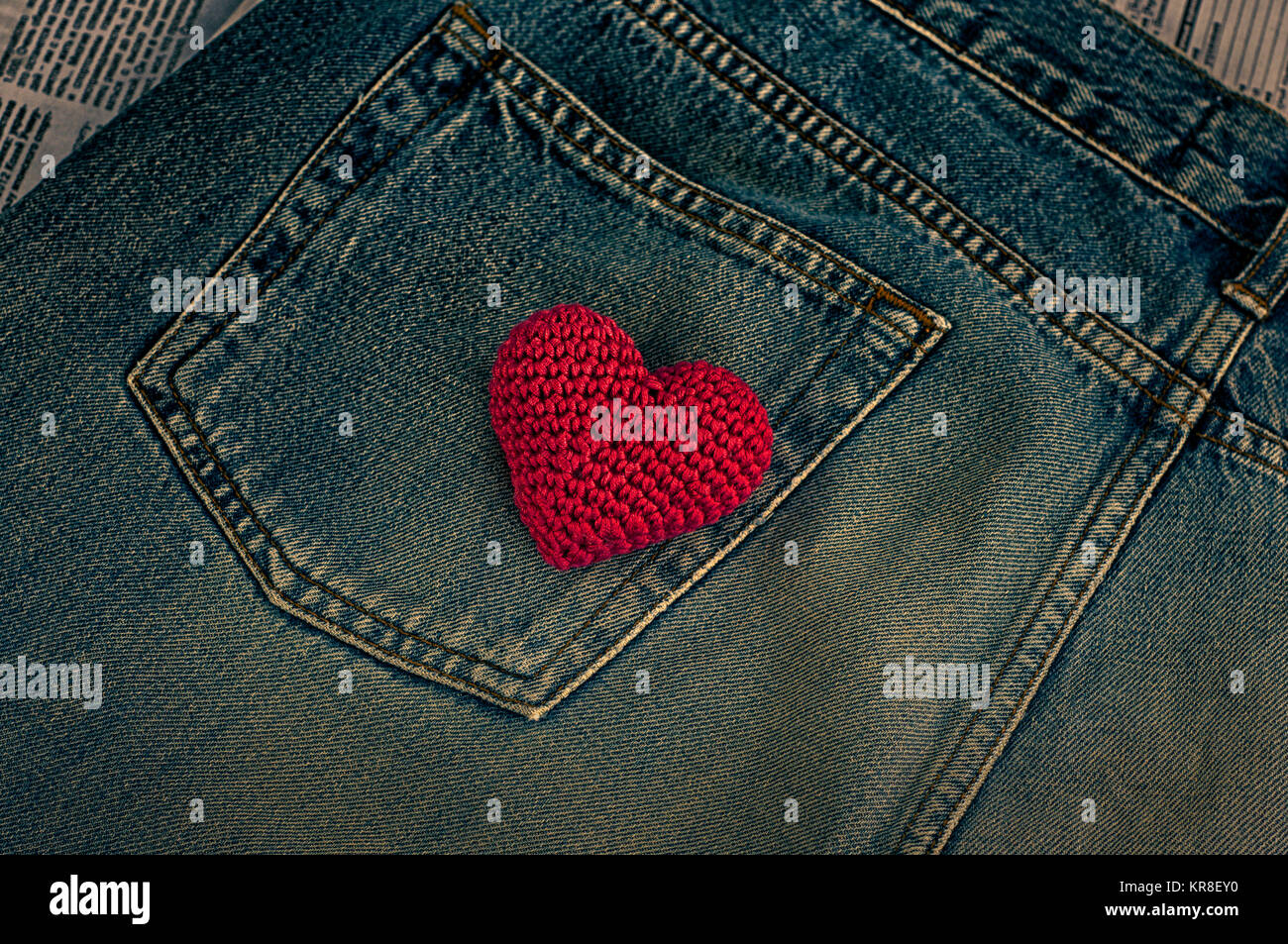 Vintage jeans hi-res stock photography and images - Alamy
