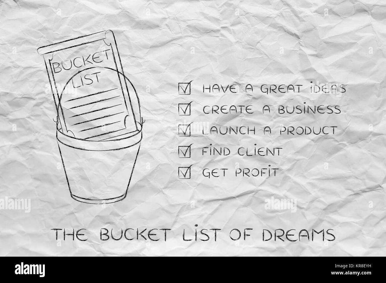 Checklist Tick Black and White Stock Photos & Images - Alamy