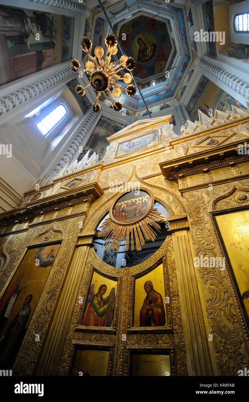 Saint Basil's Cathedral interior, Red Square, Moscow, Russia Stock ...