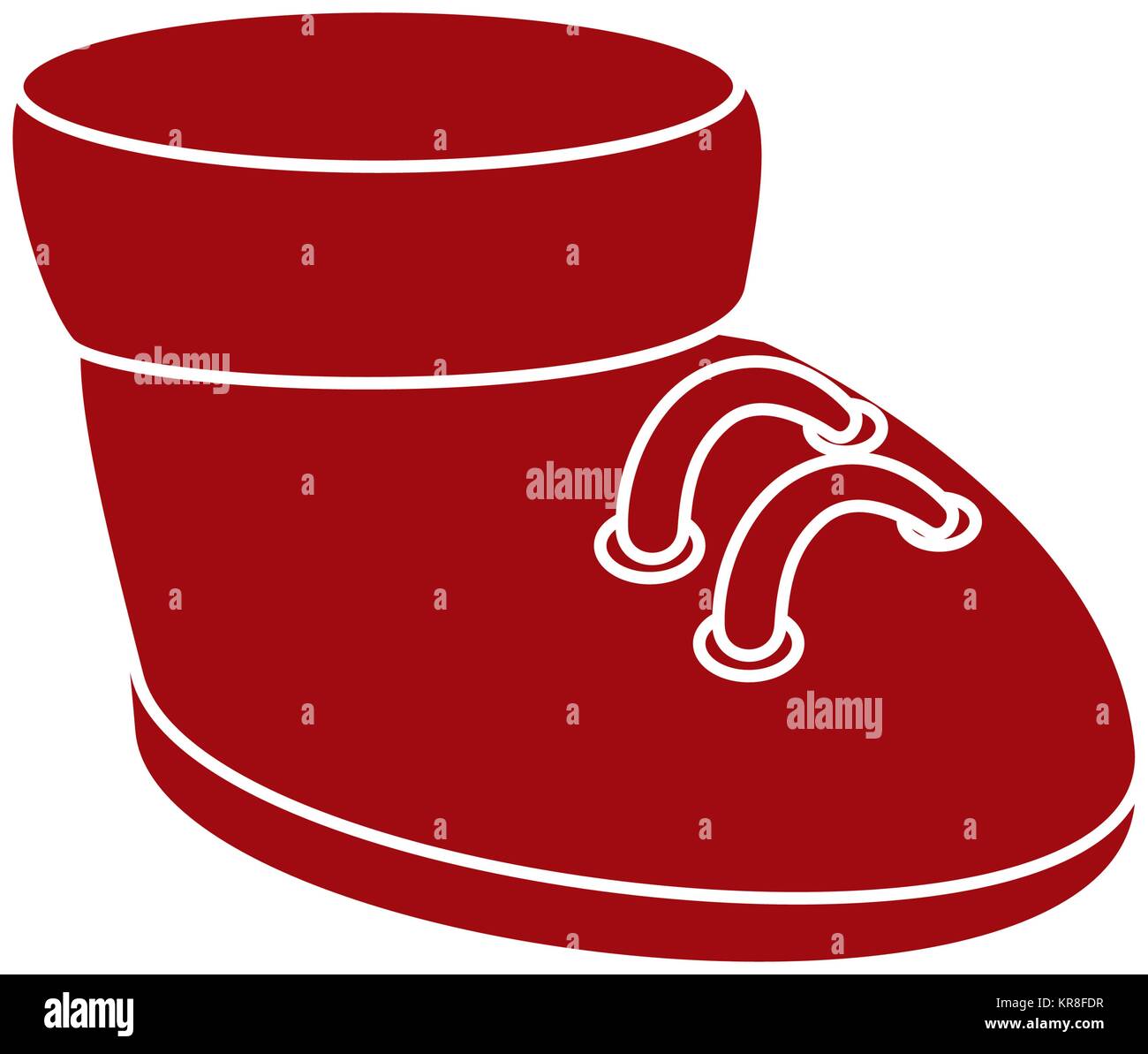 Cute boot cartoon icon vector illustration graphic design Stock Vector ...