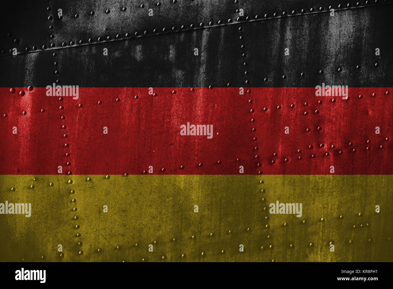 metal texutre or background with Germany flag Stock Photo - Alamy