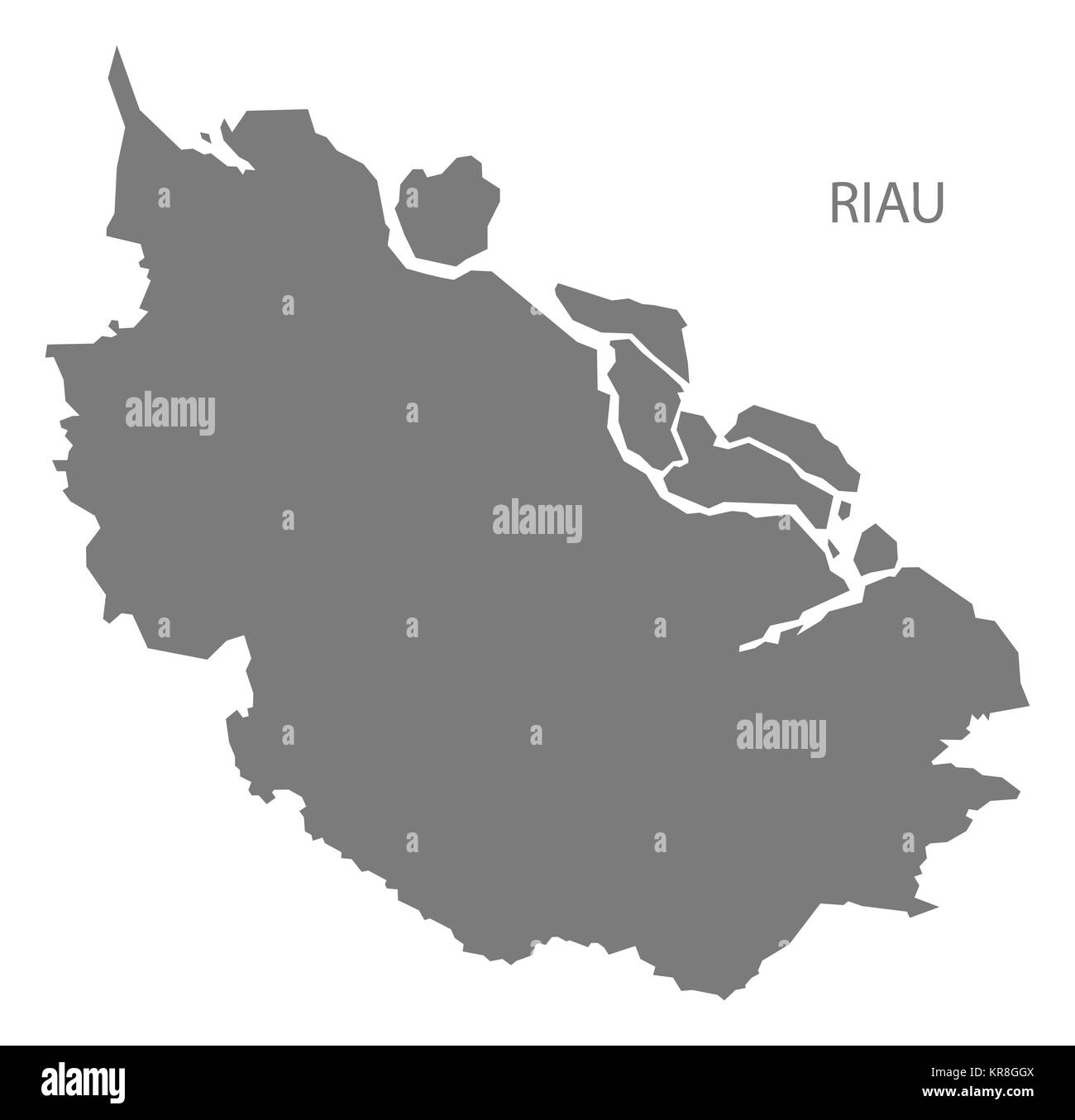 Map of riau Black and White Stock Photos & Images - Alamy